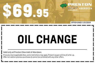 Chevrolet Rebate Offers | Discount Parts & Coupons For Oil Change