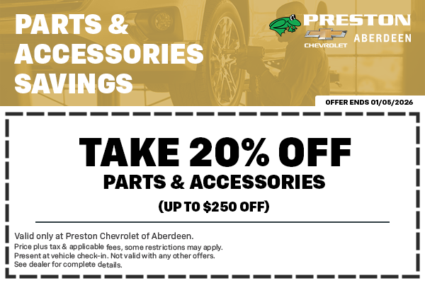 Chevrolet Rebate Offers | Discount Parts & Coupons For Oil Change