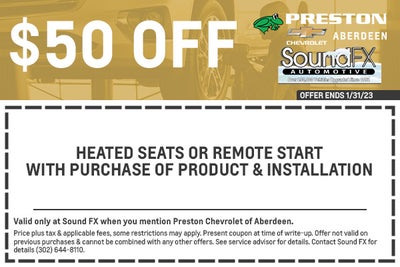 Chevrolet Rebate Offers | Discount Parts & Coupons For Oil Change